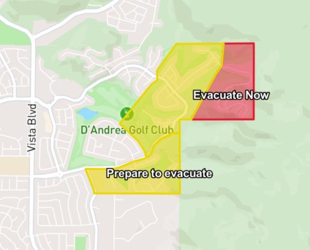 100-acre Sparks fire threatening structures, NV Energy cuts power