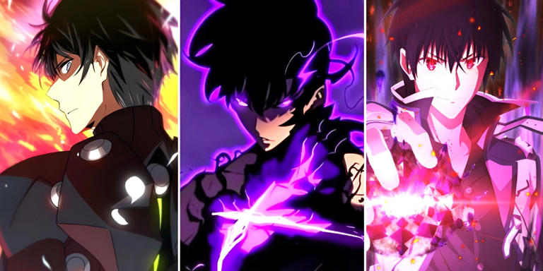 9 overpowered anime characters like Sung Jinwoo