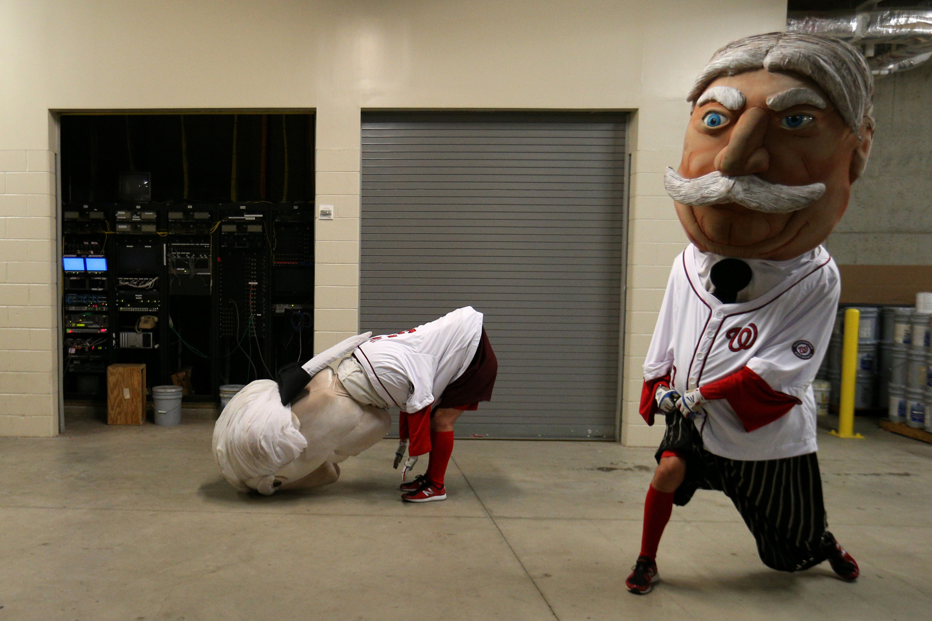 Unusual and eerie sporting mascots