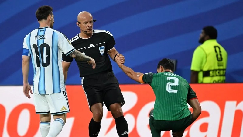 FIFA favouritism? Lionel Messi fortunate to avoid red card in Algeria rout