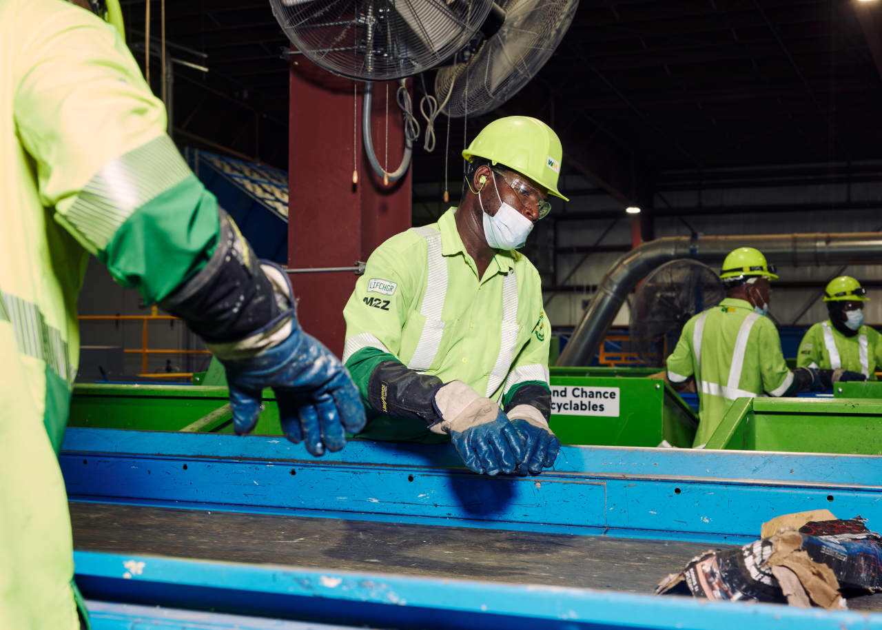 America’s recycling goes to waste. This garbage giant wants to change that.