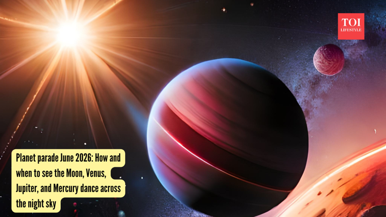 Planet parade June 2026: How and when to see the moon, Venus, Jupiter ...