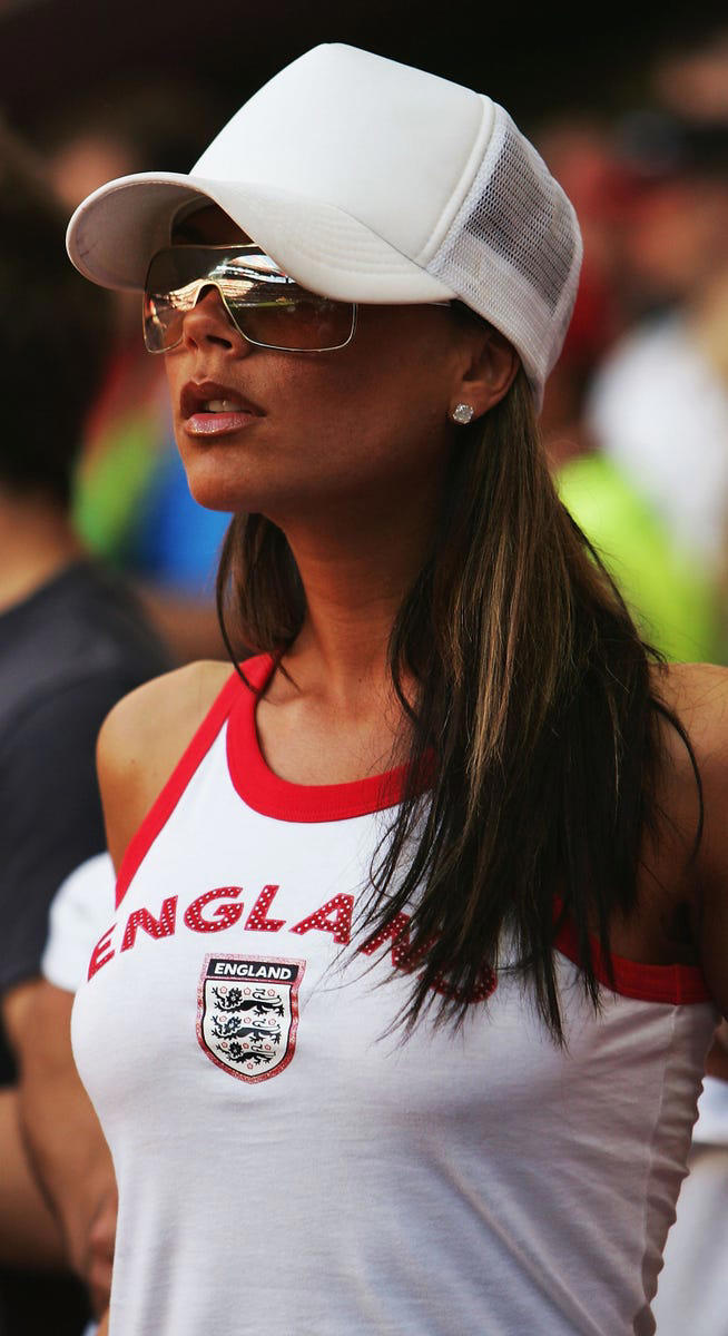 Victoria Beckham's 9 most iconic football beauty looks, from 90s glam ...