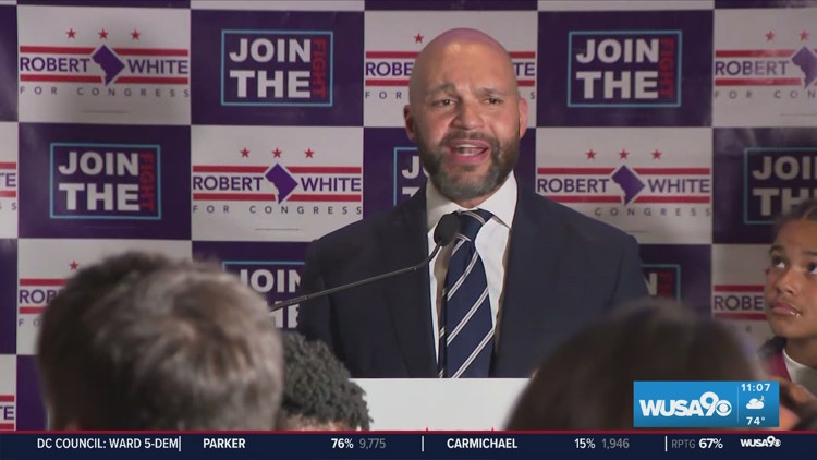 Robert White wins Democratic primary for DC delegate