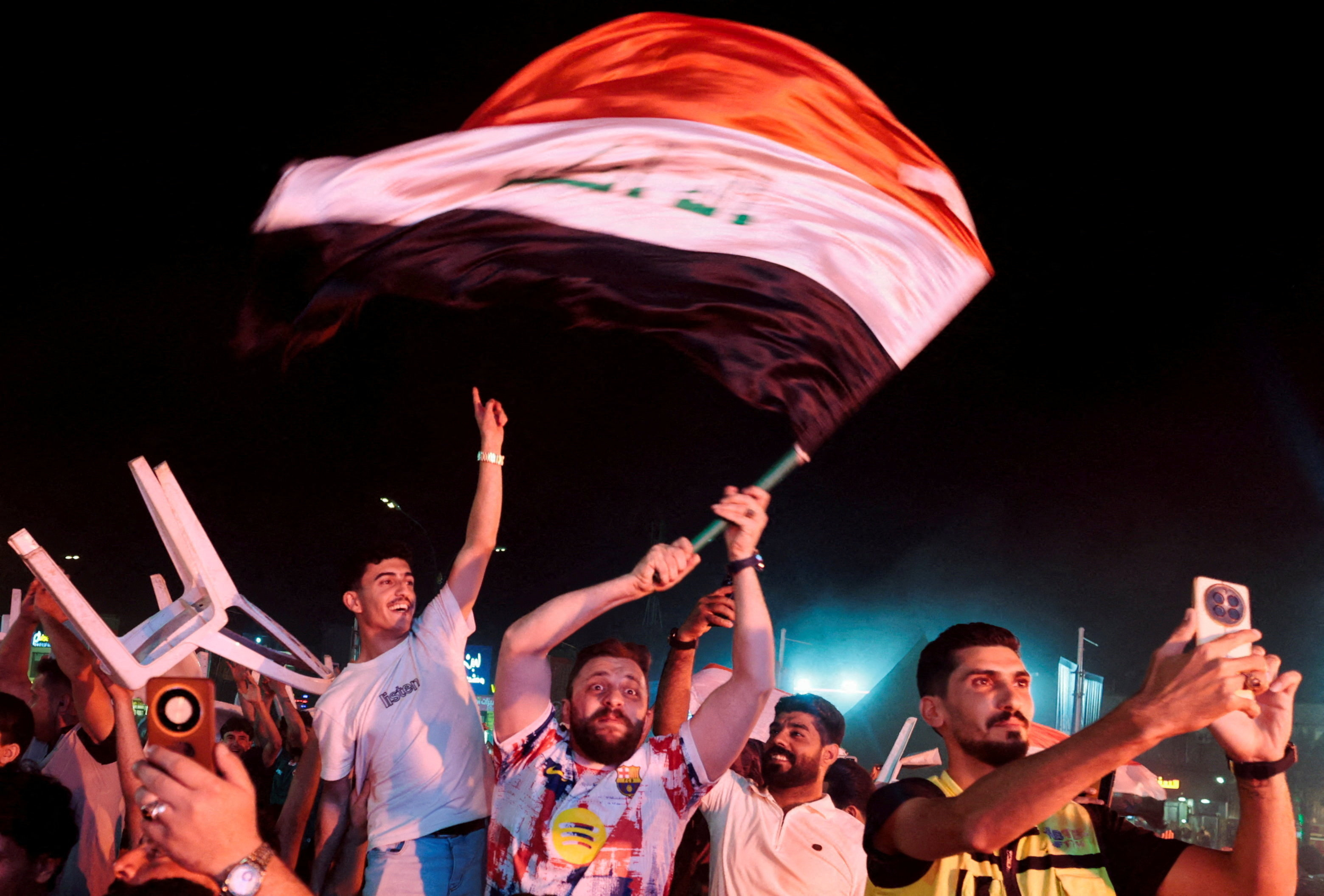 Supporters gather in stadiums across North America to cheer their teams ...