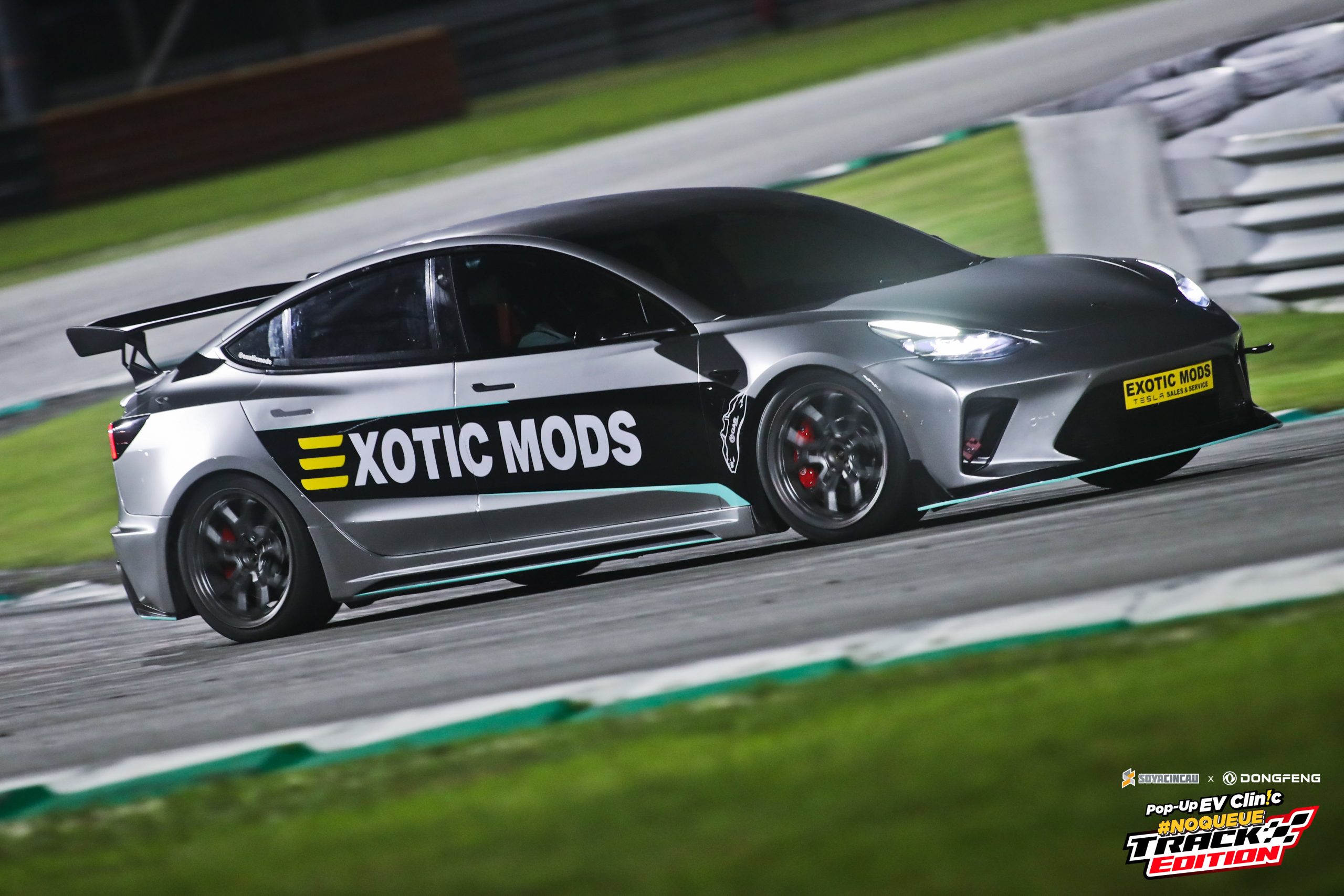 Fastest EV at Malaysia’s biggest EV track day: Exotic Mods Tesla Model ...
