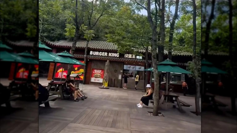 The unexpected fast food restaurant you'll find at the top of a ...