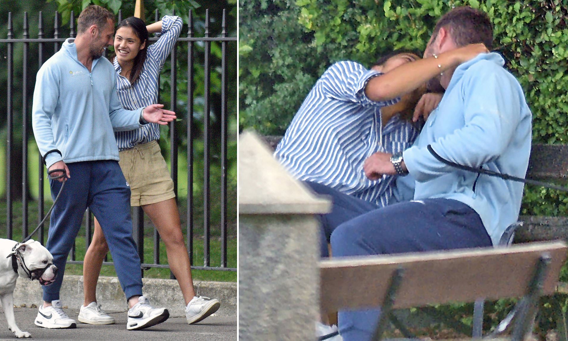 Revealed: Emma Raducanu's new boyfriend, 32 - as pair snuggle up on dog ...