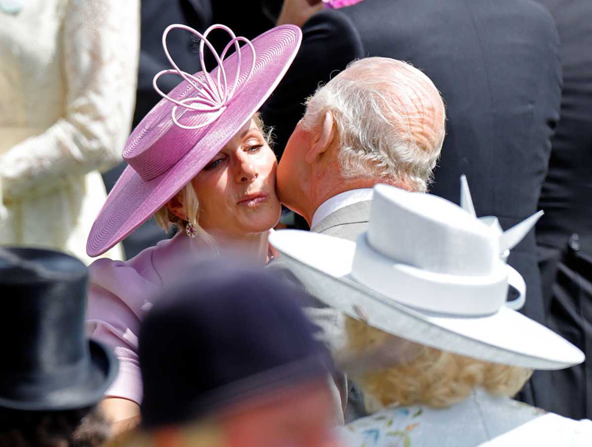 Zara Tindall greets King Charles not once, but thrice at Ascot — and ...
