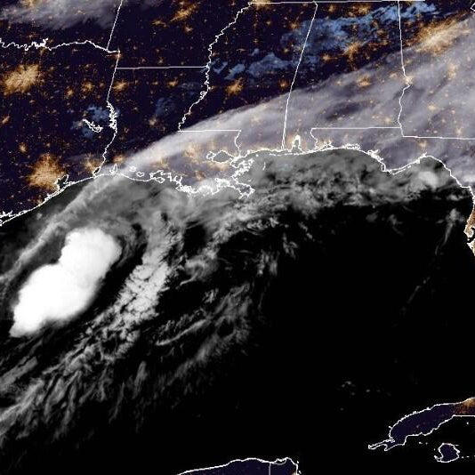 Potential first Atlantic tropical cyclone of the year develops in the Gulf