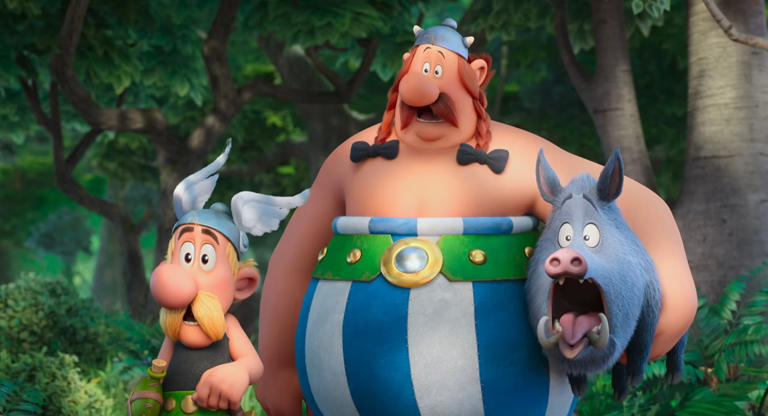 Astérix retombe en enfance dans la bande-annonce du « Royaume de Nubie ...