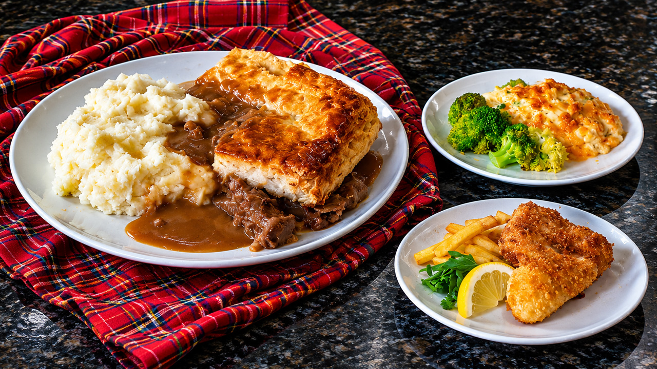 A week of family dinners and comfort food ideas from UK and Scotland