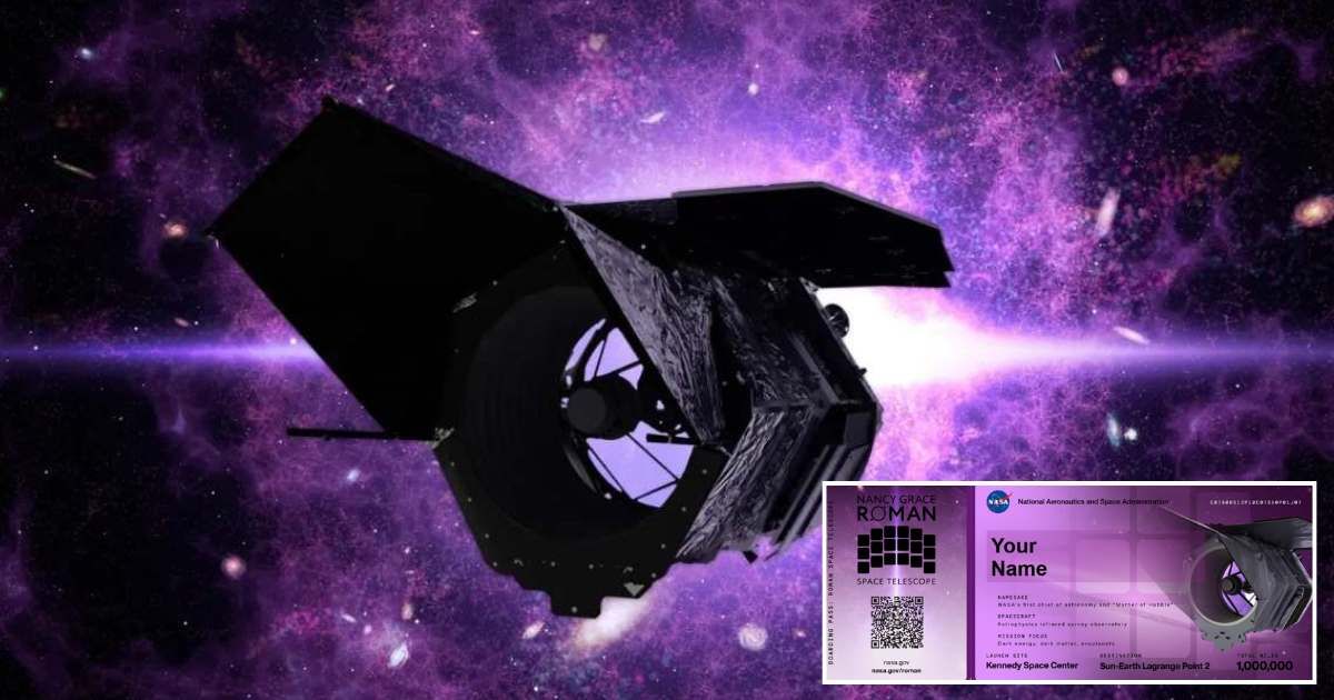 Your name can travel aboard NASA's Roman Telescope on its journey—get ...