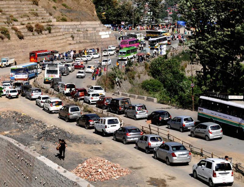 15 lakh vehicles enter Shimla in 45 days, 5-point traffic strategy to ...