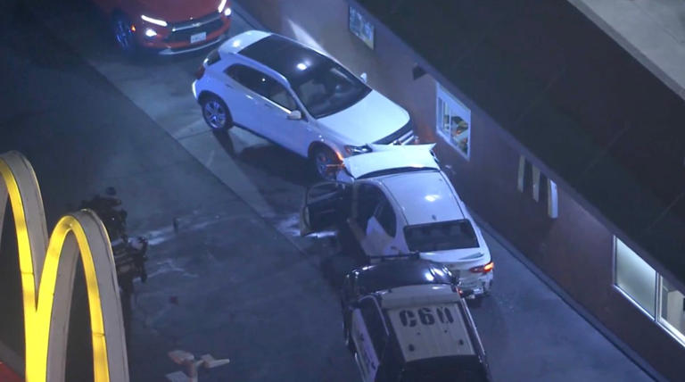 Hit-and-run rampage through LA leaves 5 injured, including police officer