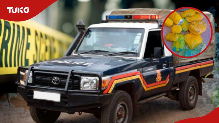 Vihiga crackdown: Suspected bhang smuggler arrested, narcotics seized