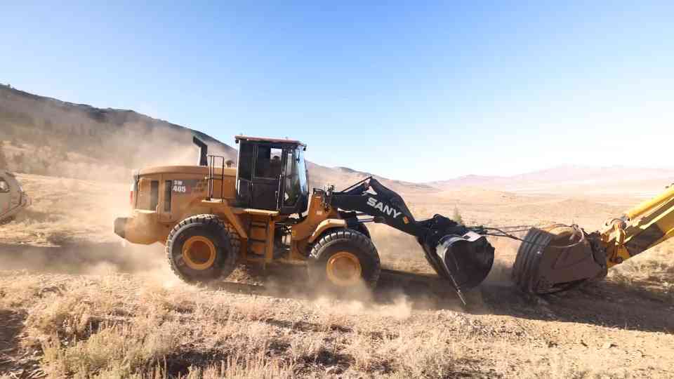 The 50,000-pound machine started sliding toward us - nearly causing a ...
