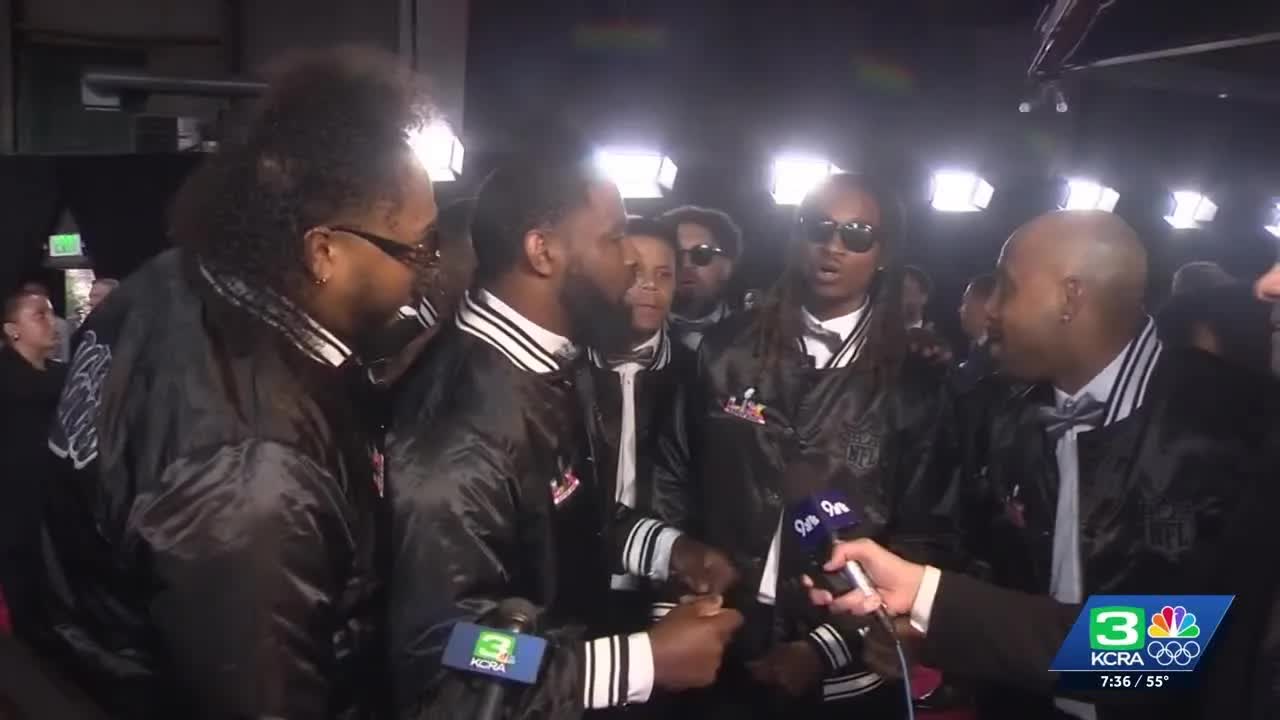 NFL honors red carpet features stars & football legends