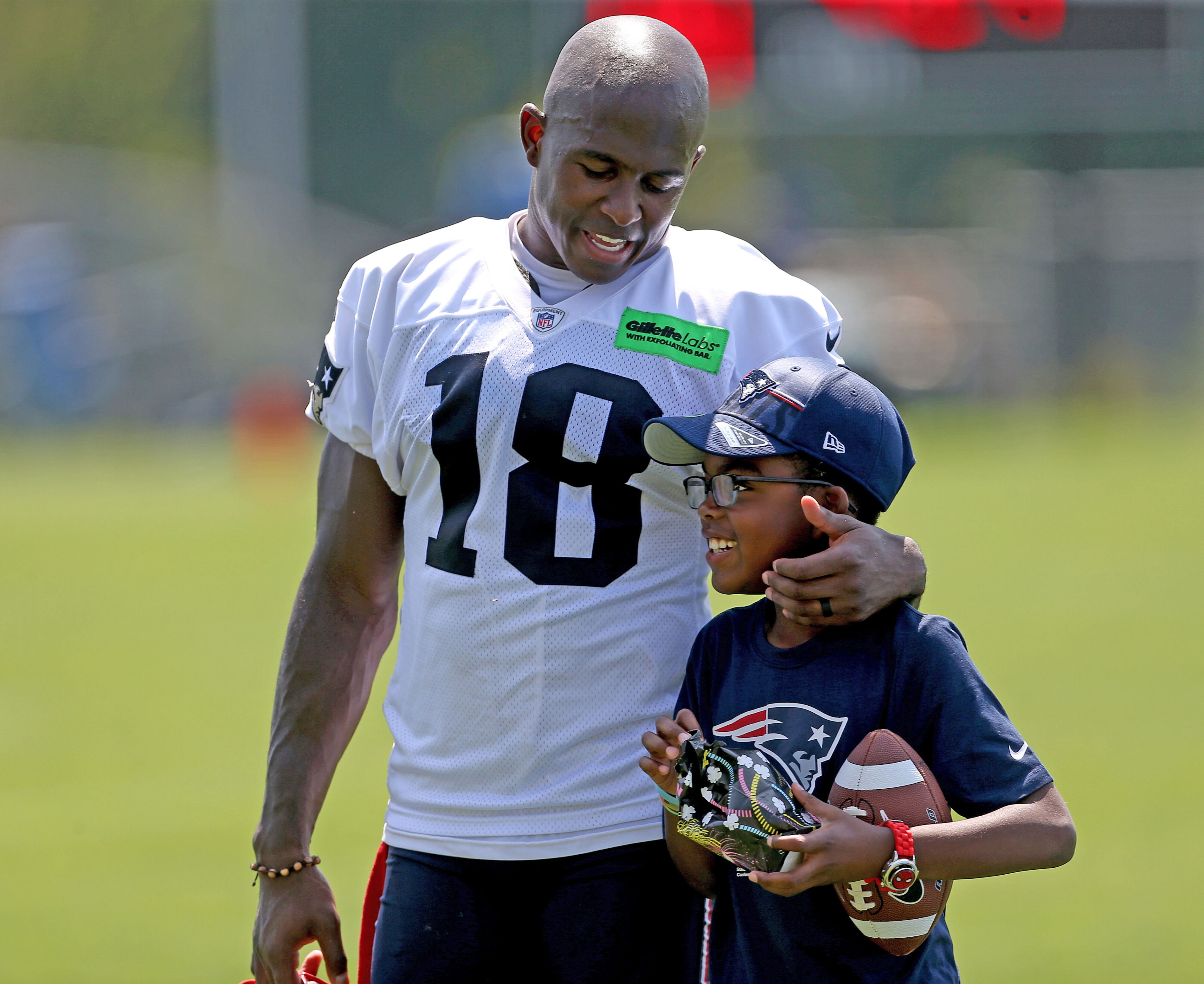 Patriots special teams legend Matthew Slater helps tackle anti-violence ...