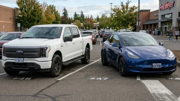 Ford F-Series is the most popular gas car in the US and Tesla Model Y ...