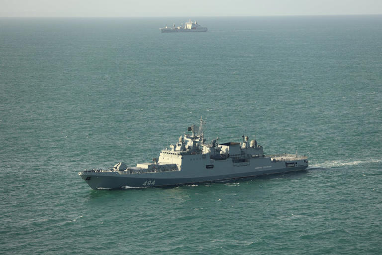 Timeline of UK-Russia incidents at sea since the war in Ukraine began