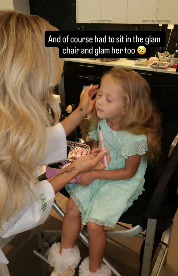 Brittany Mahomes enjoys some 'mommy and Sterling time' at work with her ...