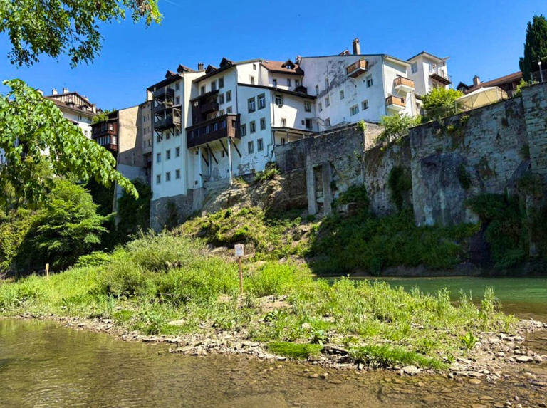 La terrasse d'un resto risque de s'effondrer dans la Sarine