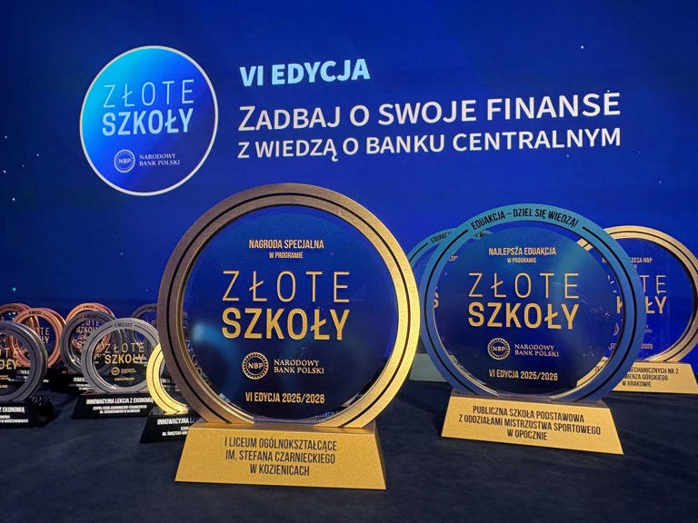 Znamy laureatów VI edycji programu Złote Szkoły NBP
