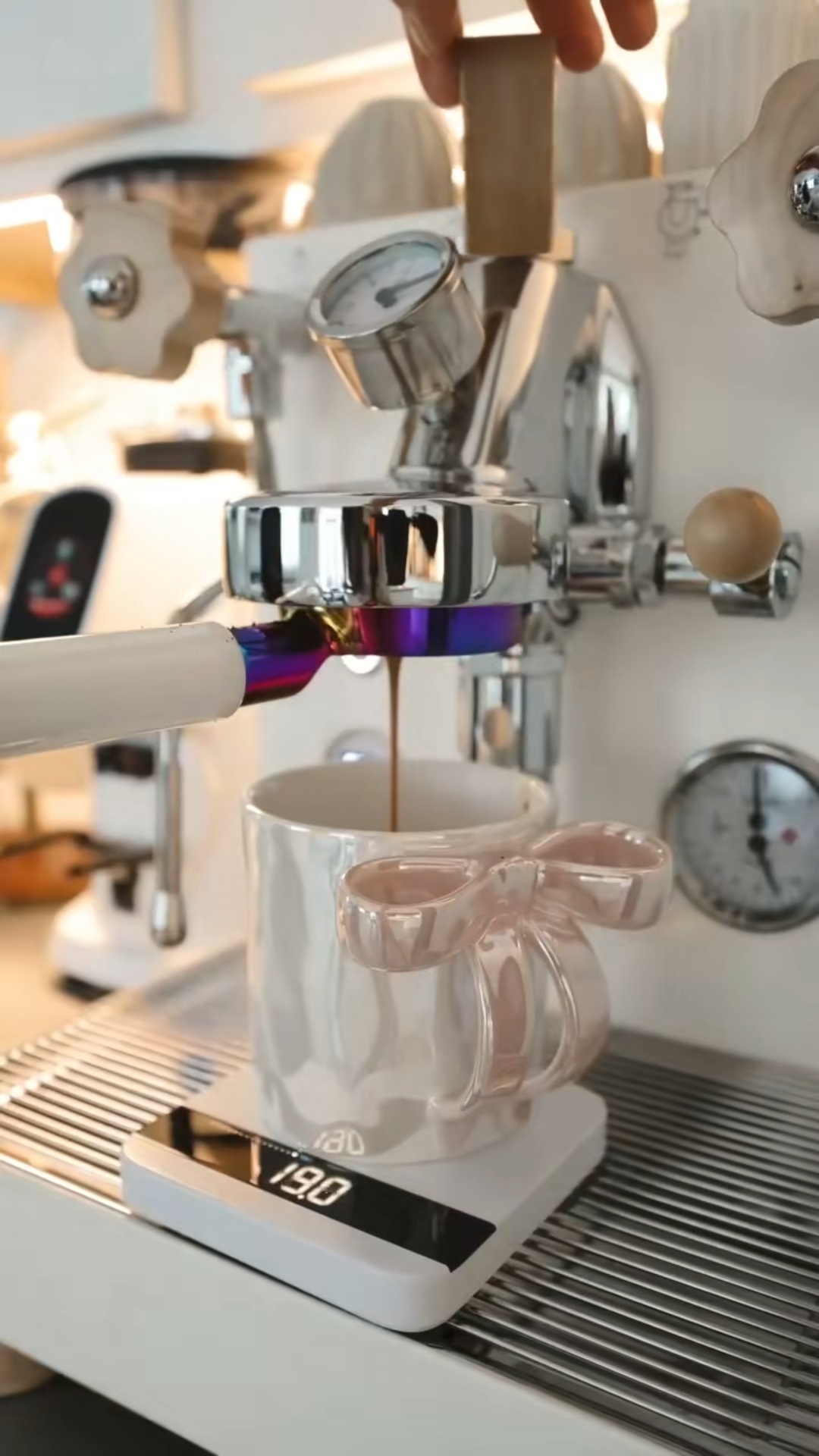 Back to regular espresso routine perfect shot extraction at home