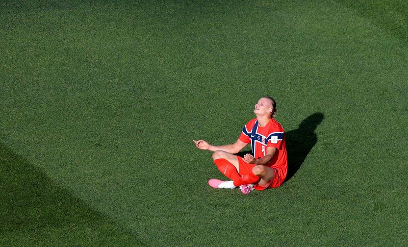 Soccer-Goal machines Messi, Haaland and Mbappe give their teams perfect ...