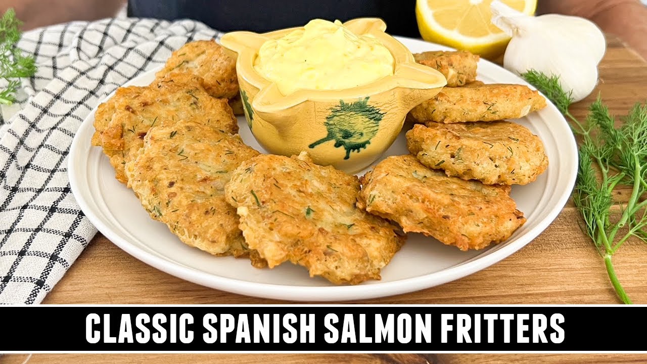 Classic Spanish salmon fritters easy 20 minute tapas recipe