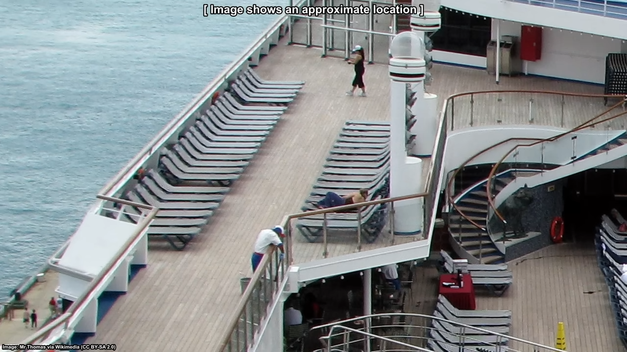 A cruise passenger vanished at sea – then the cameras revealed the fall