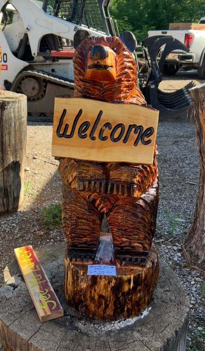 It’s a bear tradition, having a carved bear from Grizzly’s Bears in the ...