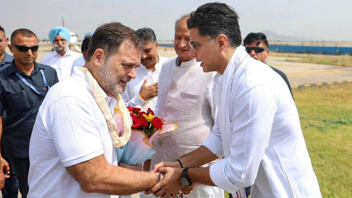 Kota event controversy: Sachin Pilot claims authorities removed Rahul ...