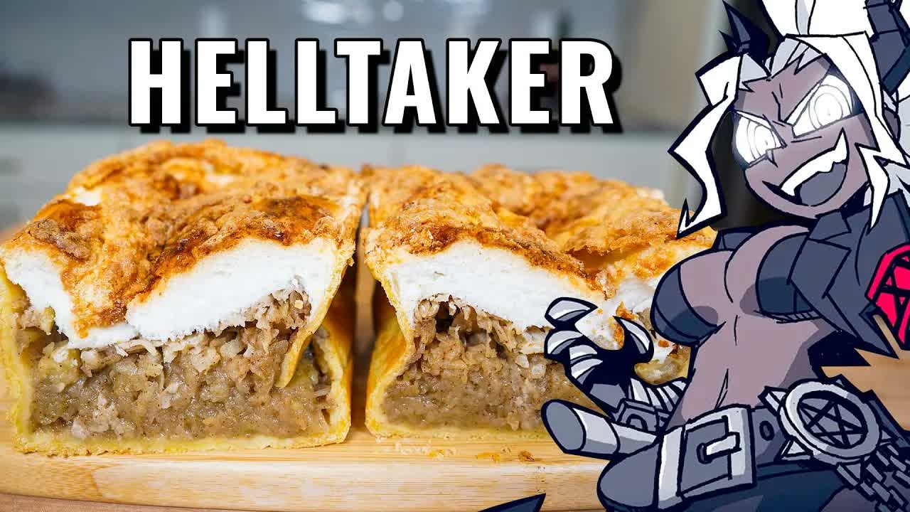 This Helltaker apple pie looks strange until you try the first slice
