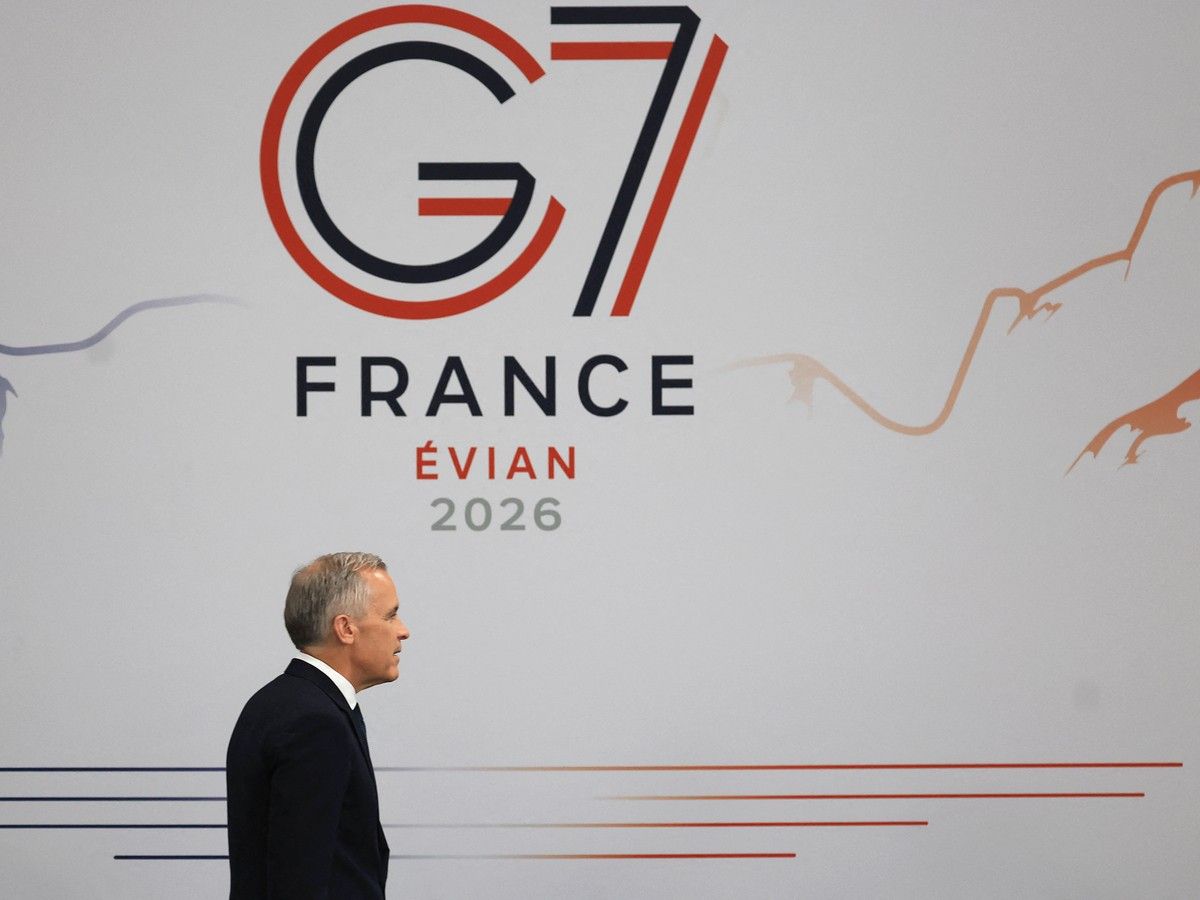 At the G7 summit, Carney says he spoke to Trump about his birthday, the ...