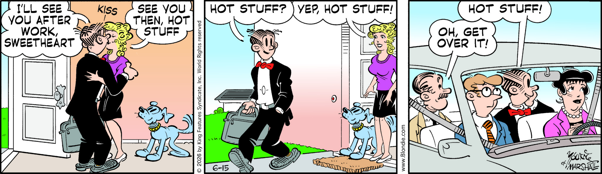 Blondie by Dean Young and John Marshall