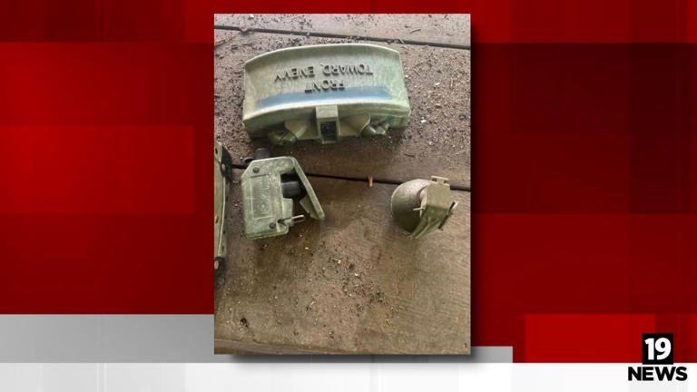 Lorain County bomb squad responds after family finds grenade, mines in home