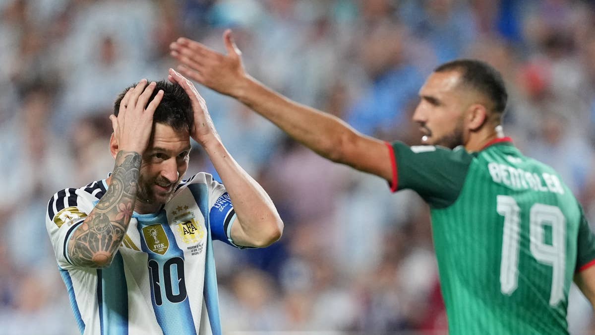 ESPN analyst says Lionel Messi deserved red card for 'clumsy' challenge ...