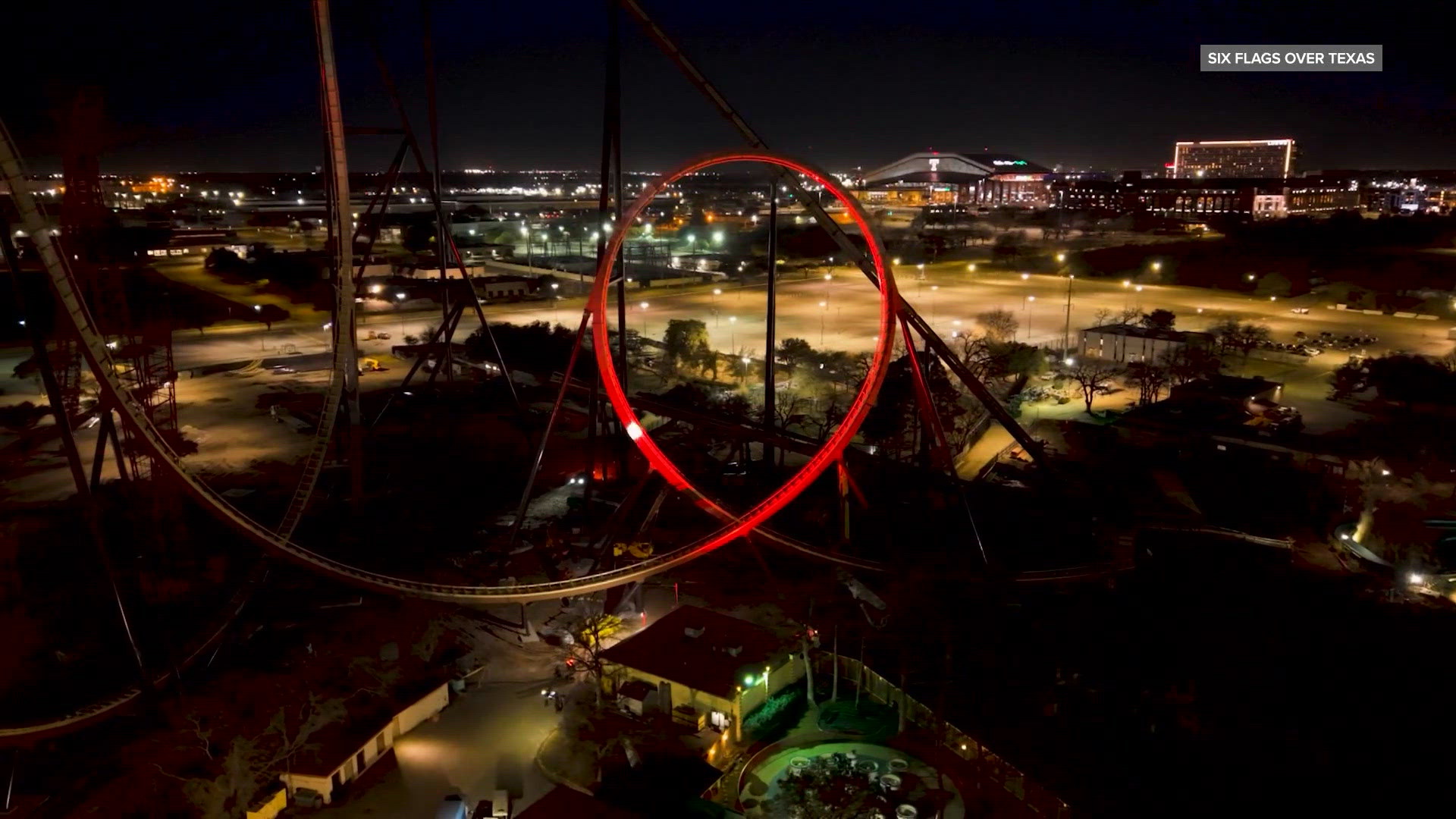 Six Flags Over Texas' new record-breaking roller coaster to open June 26