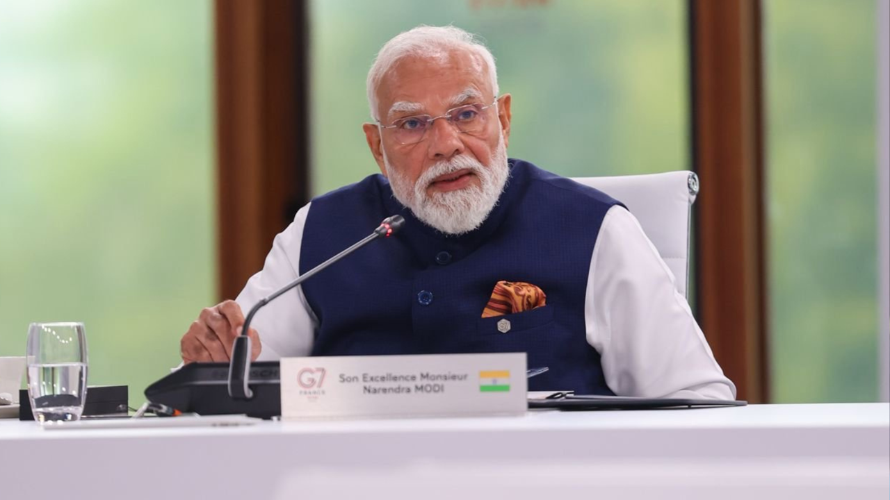 Disruptions in fuel, fertiliser, food supply chains: At G7, PM Modi ...