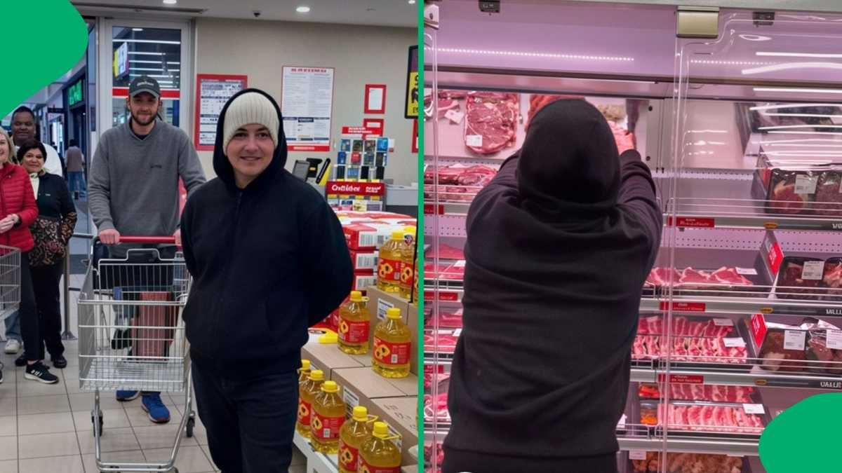 'That's a braai setup': Man empties meat fridge during Shoprite trolley ...