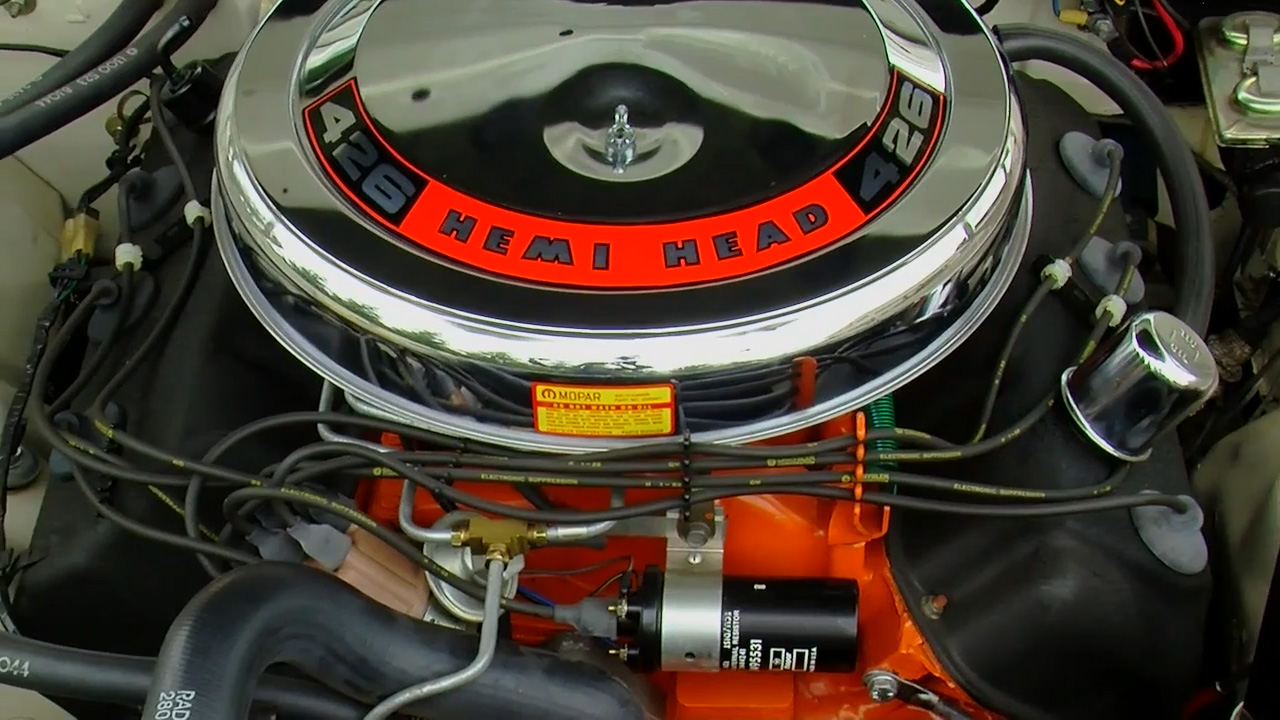 Rare bare bones Plymouth Road Runner hides the ultimate V8 engine