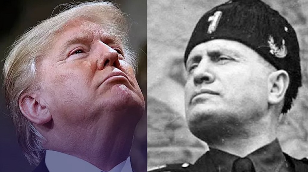 Trump repete fascismo de Mussolini quando o assunto é Copa
