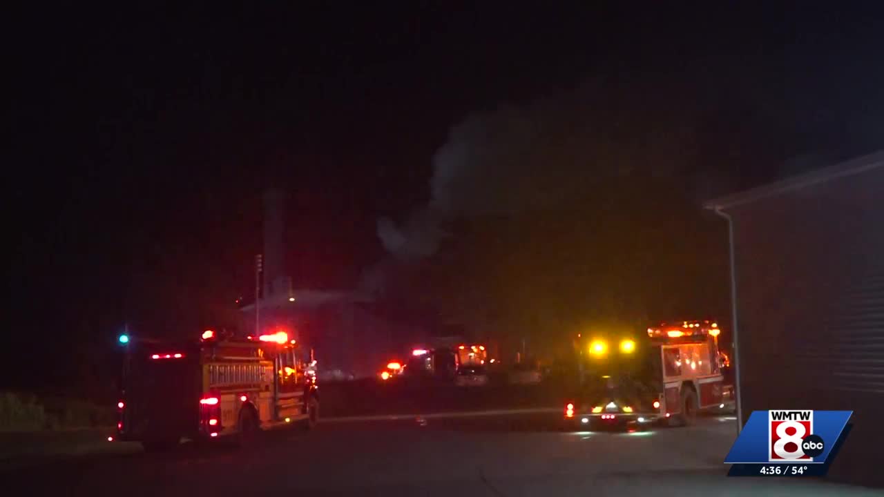 Fire breaks out at Orrington waste to energy facility