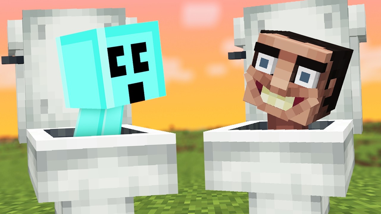 Testing out the official Skibidi Toilet update inside of Minecraft