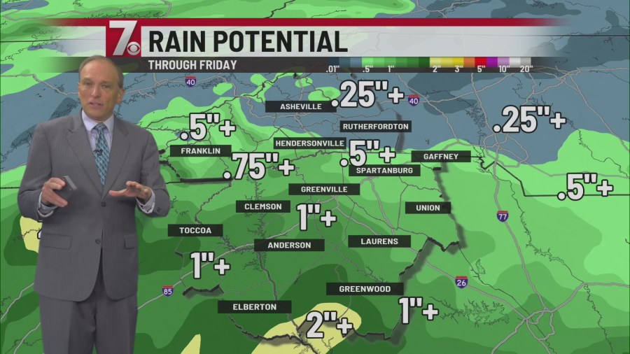 Sunshine returns with warm, humid conditions ahead of late-week storm ...