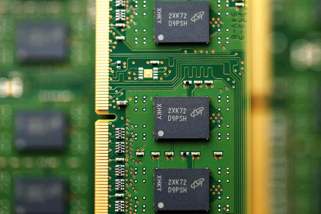 Micron stock is gaining again because that’s just what it does
