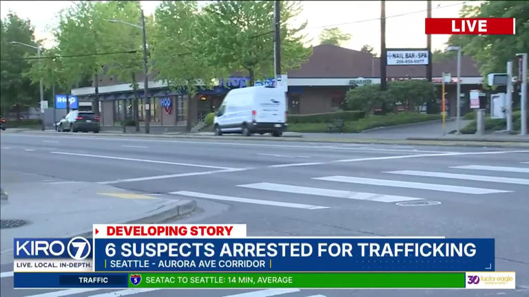 Seattle PD: Six arrested along Aurora Avenue, accused of trying to ...