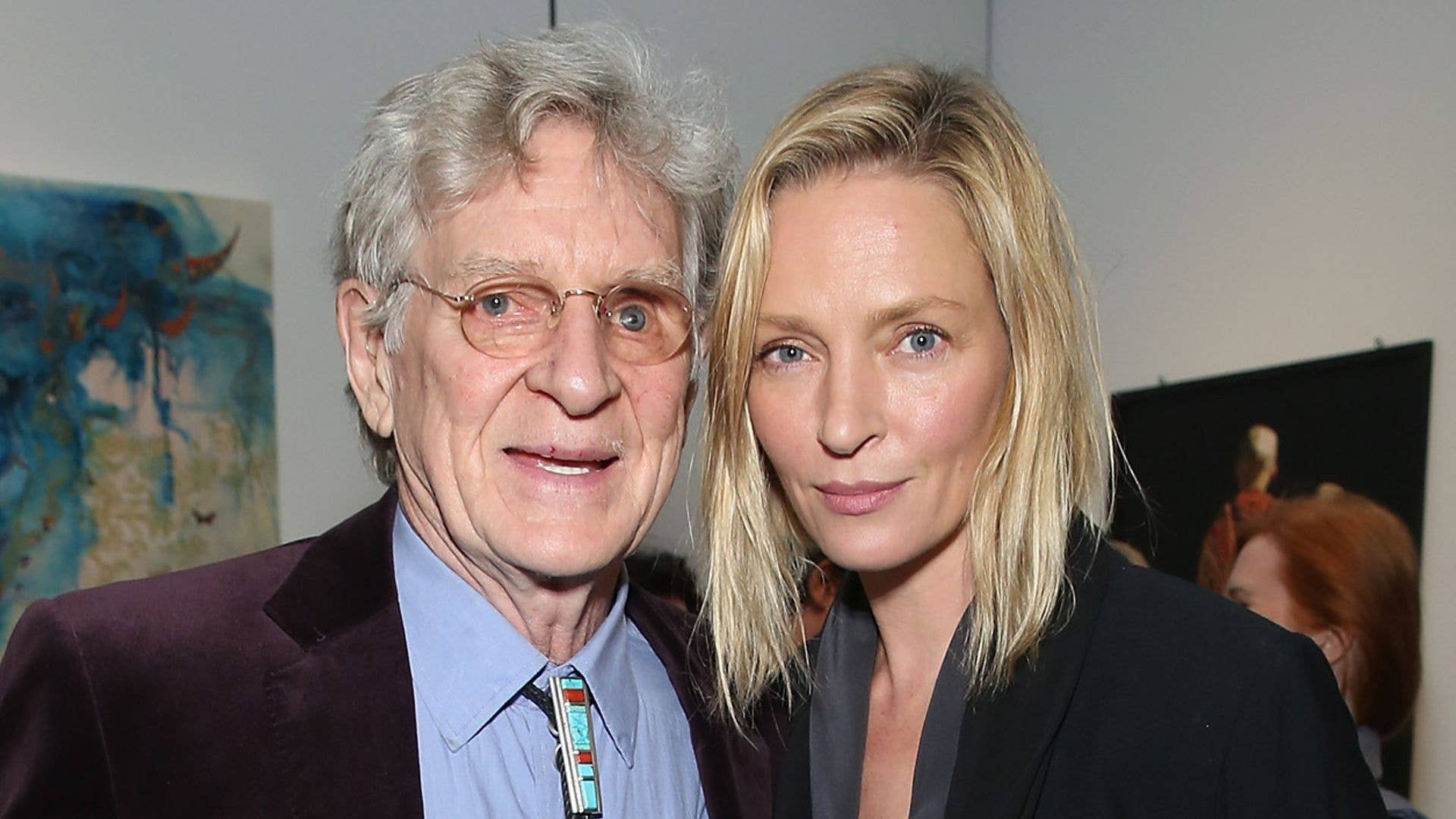 Uma Thurman suffers family tragedy as dad Robert dies aged 84